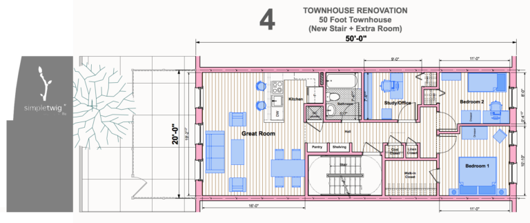 Best Layouts for Townhouses – DIFFERENT SIZES | Architect's Blog